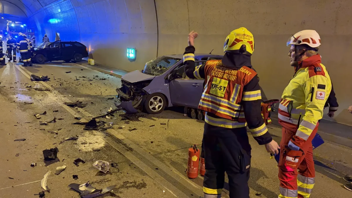 Steirer mit 1,6 Promille im Tunnel: Frau hatte keine Chance auszuweichen