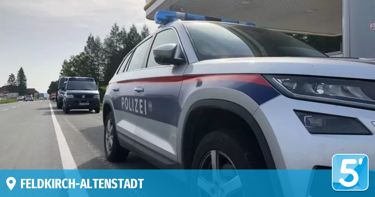 Bewaffneter Raubüberfall auf Tankstelle in Vorarlberg
